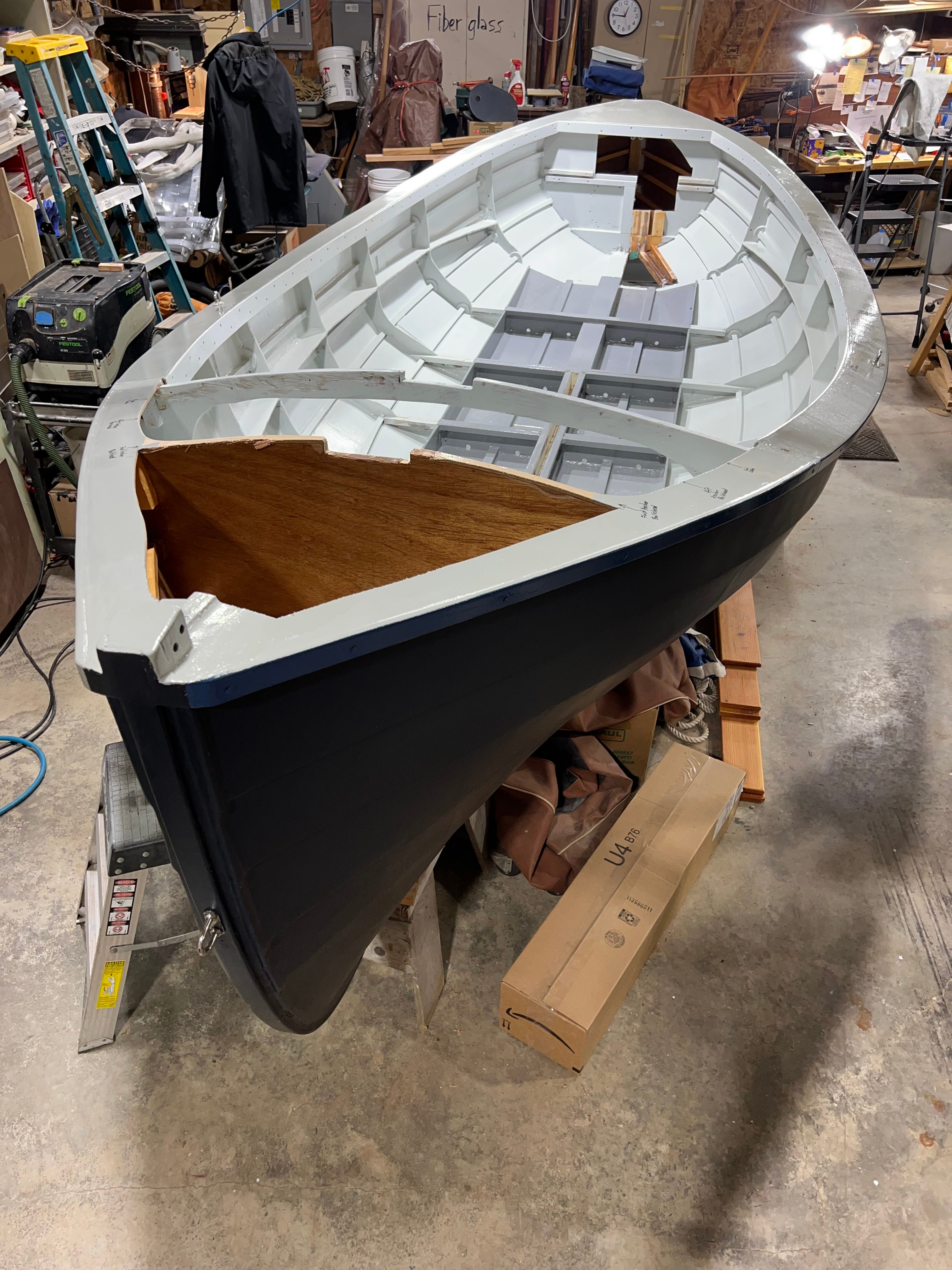 Building Our Camp-Cruising Dreamboat - by Marty Loken