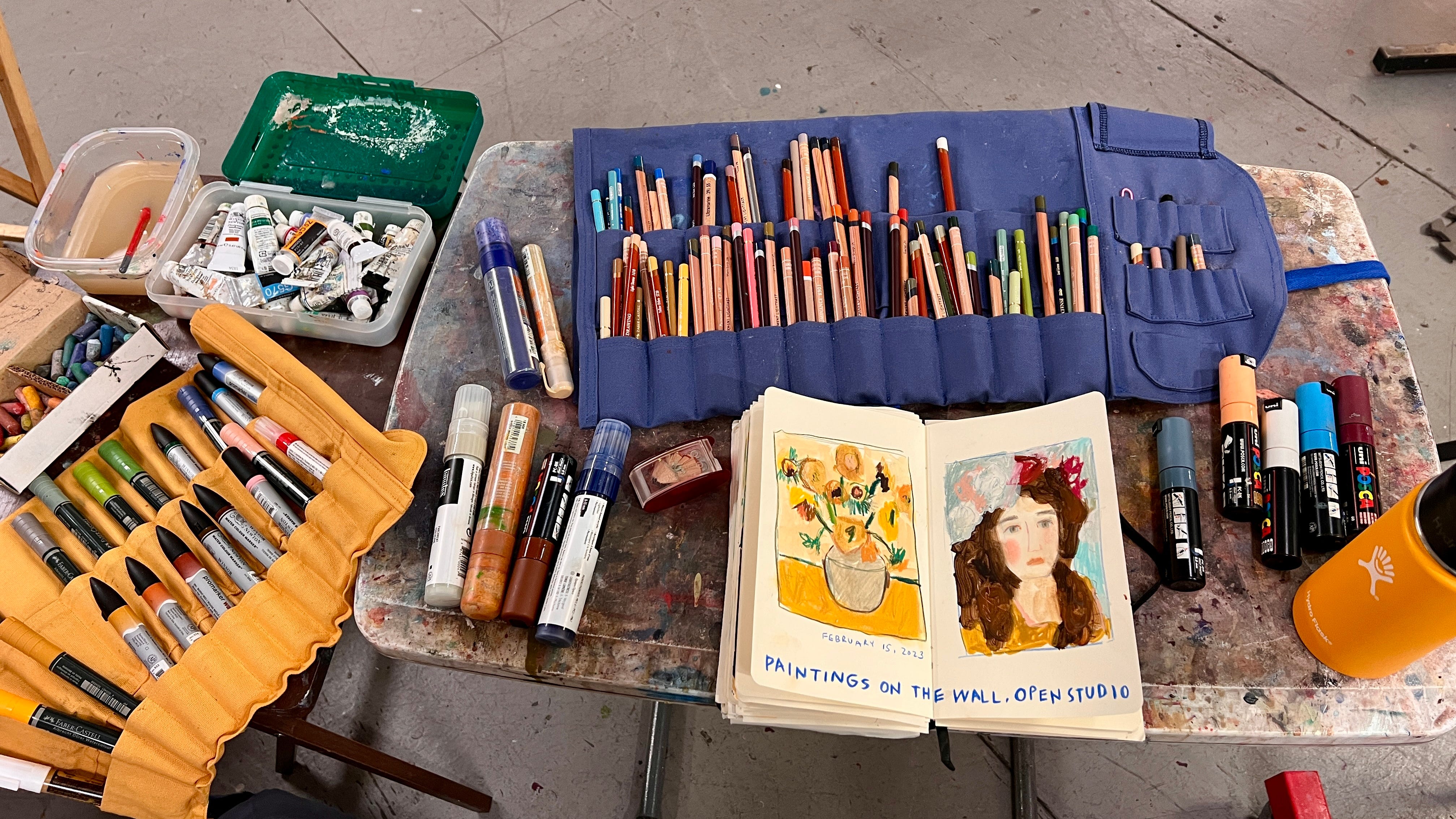 Open Studio - by Sandi Hester - An Artist's Life