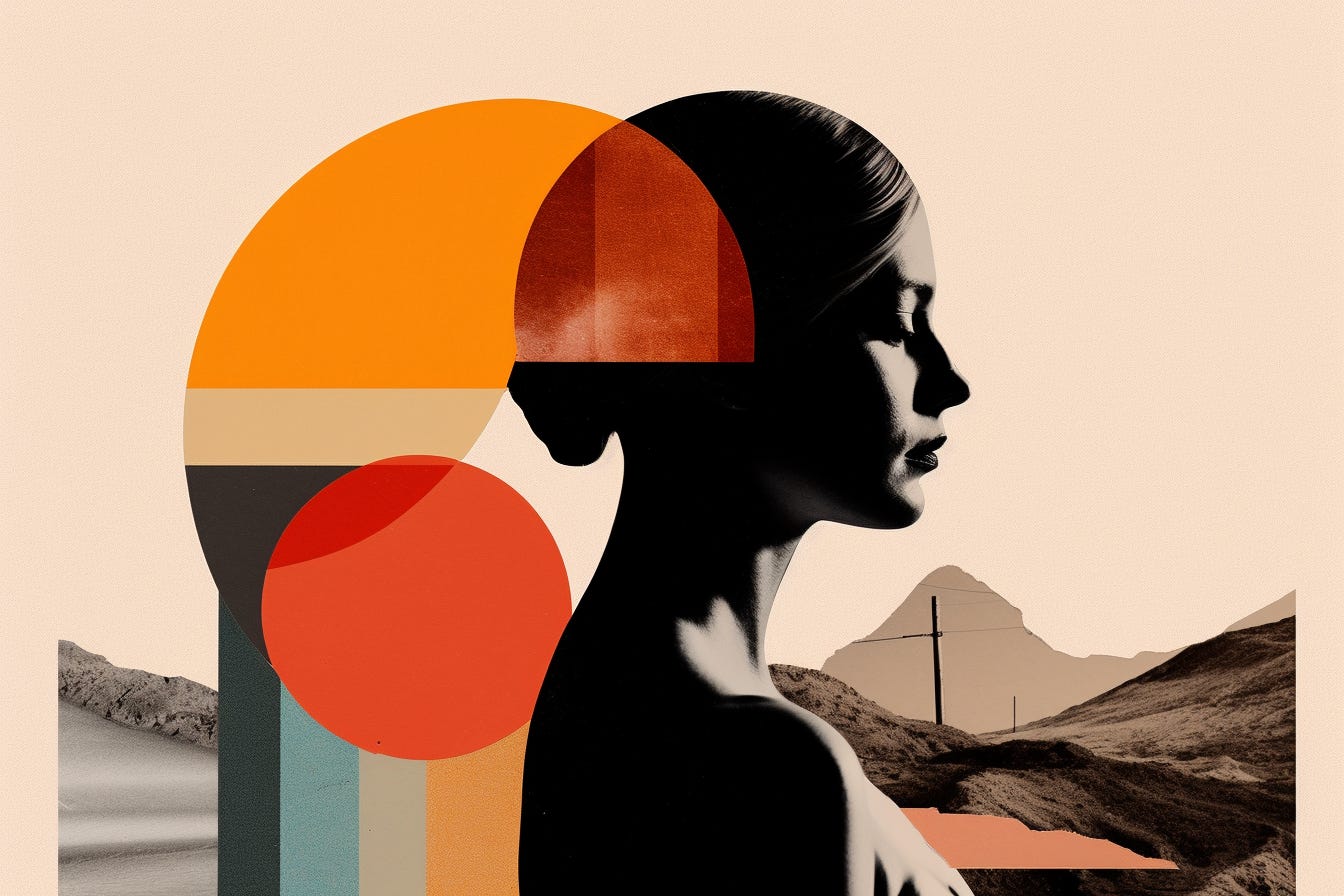 Exploration: Collages - by Mia Blume - Designing with AI