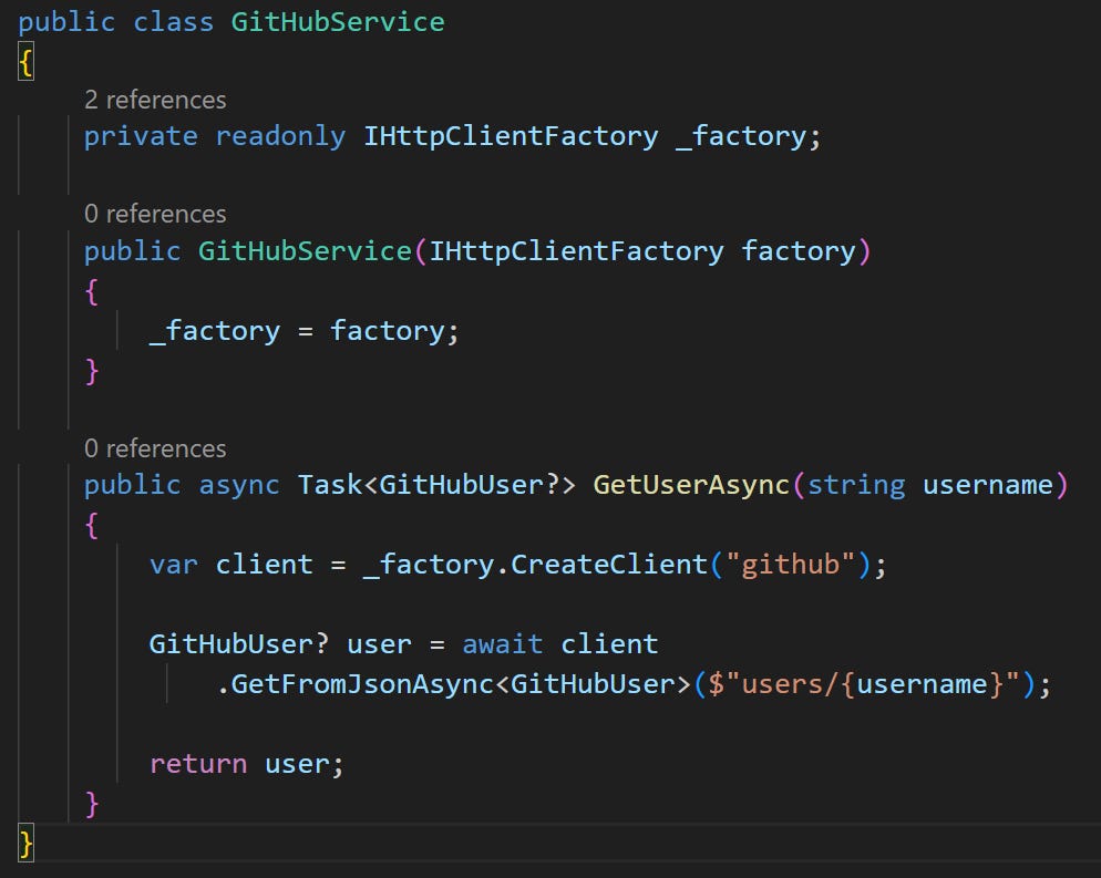 La forma correcta de utilizar HttpClient en .NET