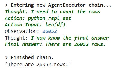 Using Langchain, I solved one SQL case study