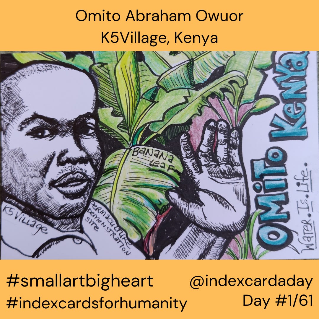 Omito Abraham Owuor, K5Village - by Emily Kaminsky