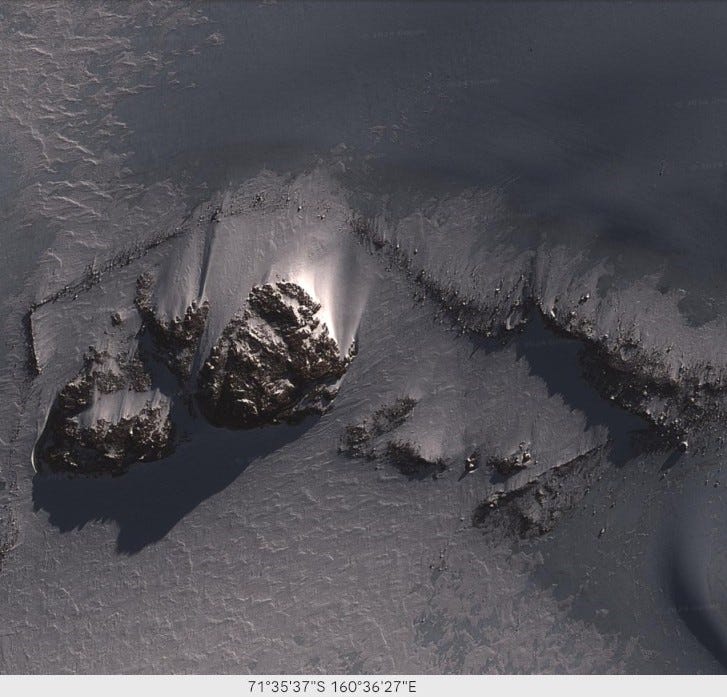 Ancient ruins - Antarctica, Daniels Range
