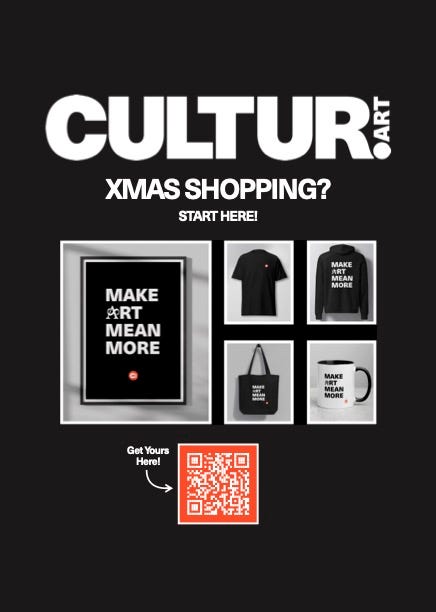 #38. - Cultur.Art’s Substack