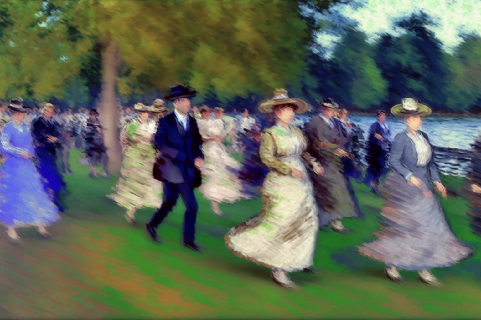 What was the impressionist movement - by Blaire