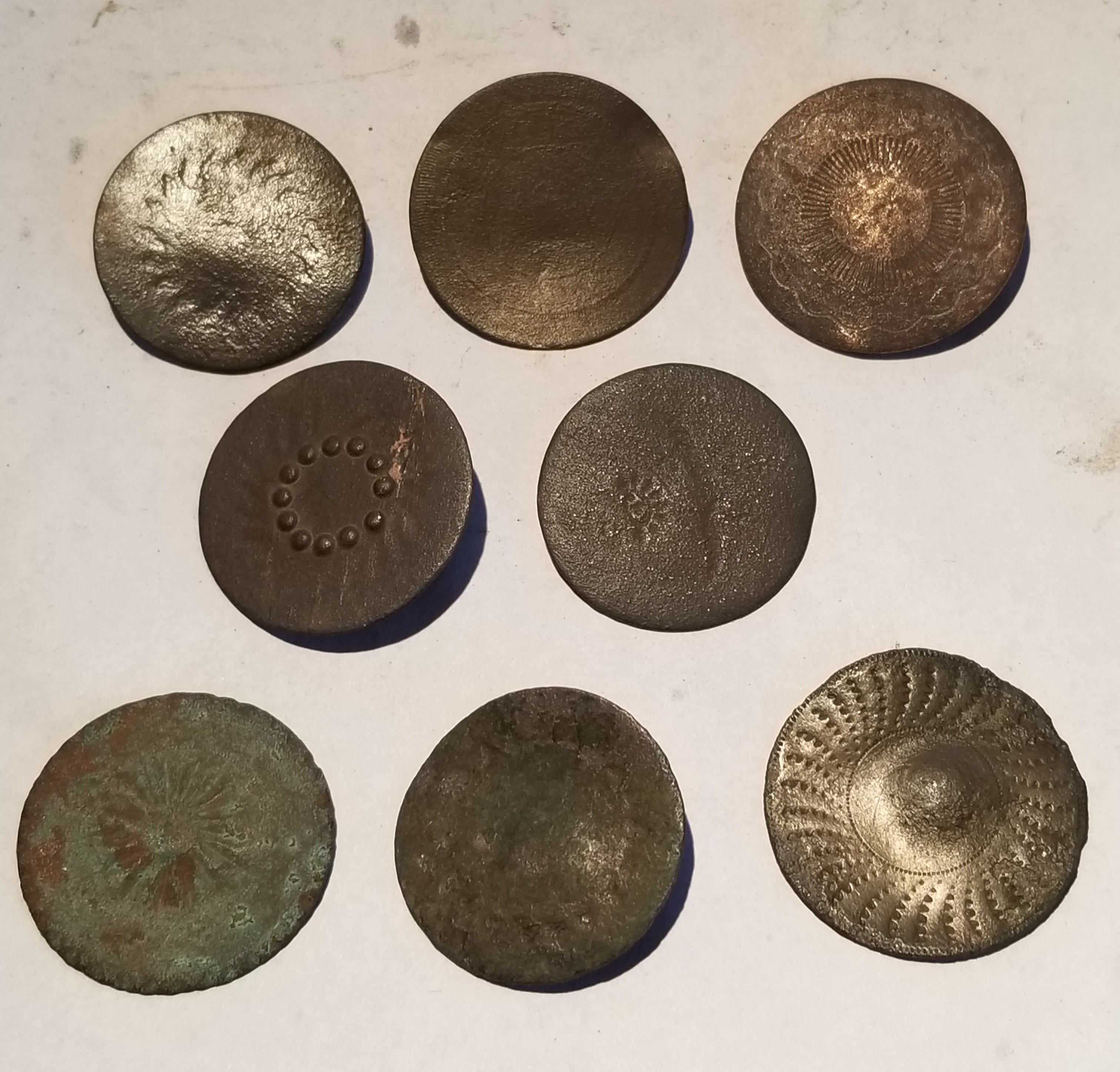 Early Buttons - by Brent Cosey - Detector's Digest