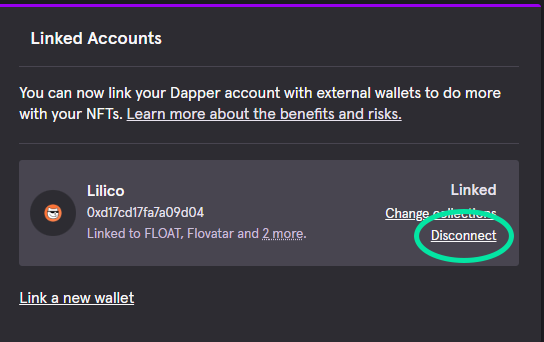 Account Linking on Flowty - by Flowty.io - Flowty