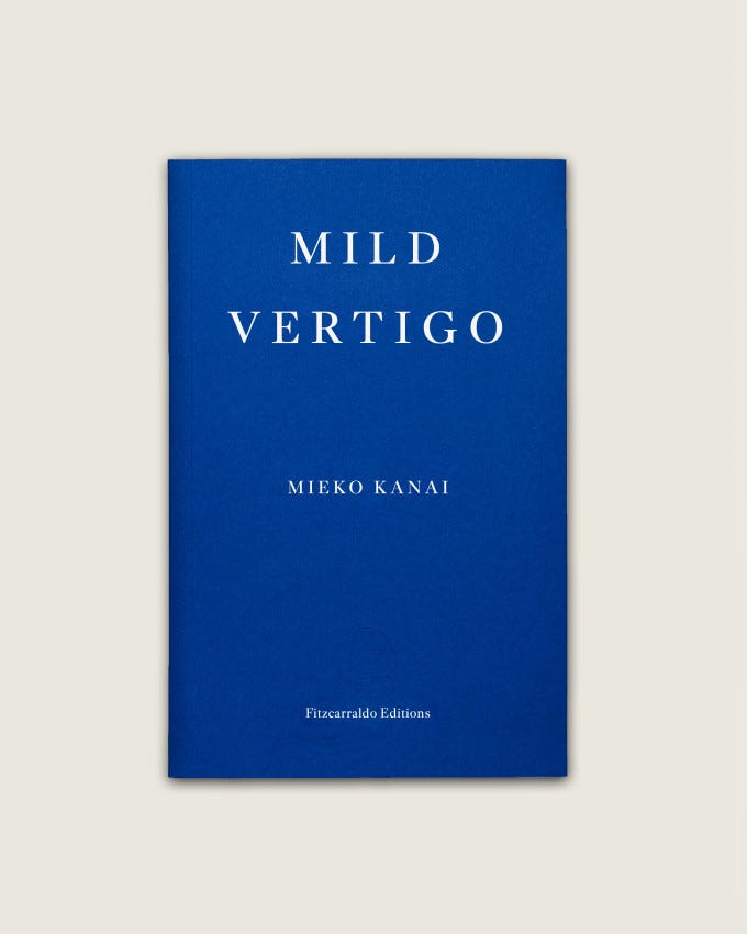 Mieko Kanai’s novel "Mild Vertigo" and Me