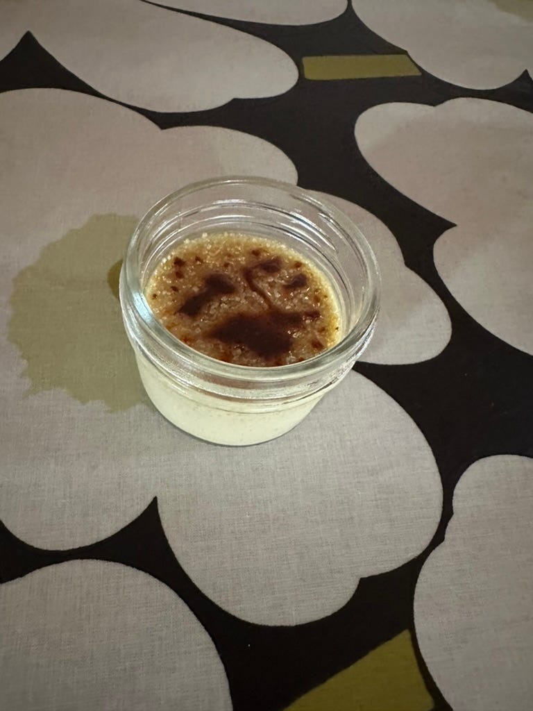 Pistachio Creme Brulee - by Lori Baker - Lori’s Substack