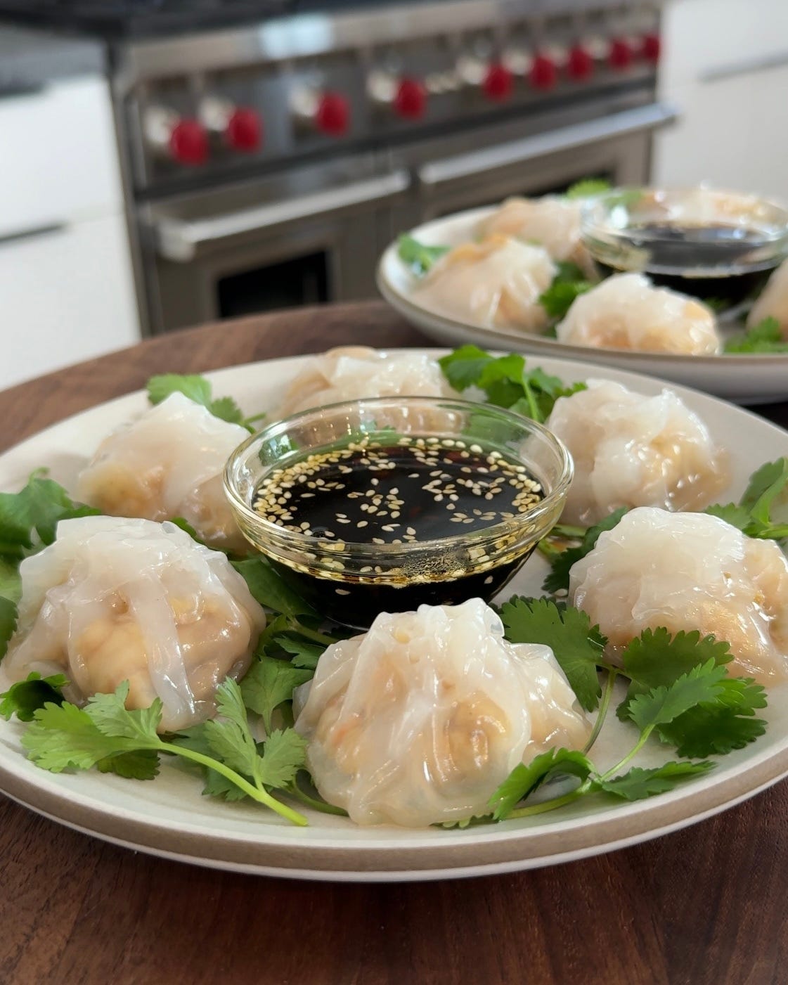 Healthy Steamed Shrimp Rice Paper Dumplings