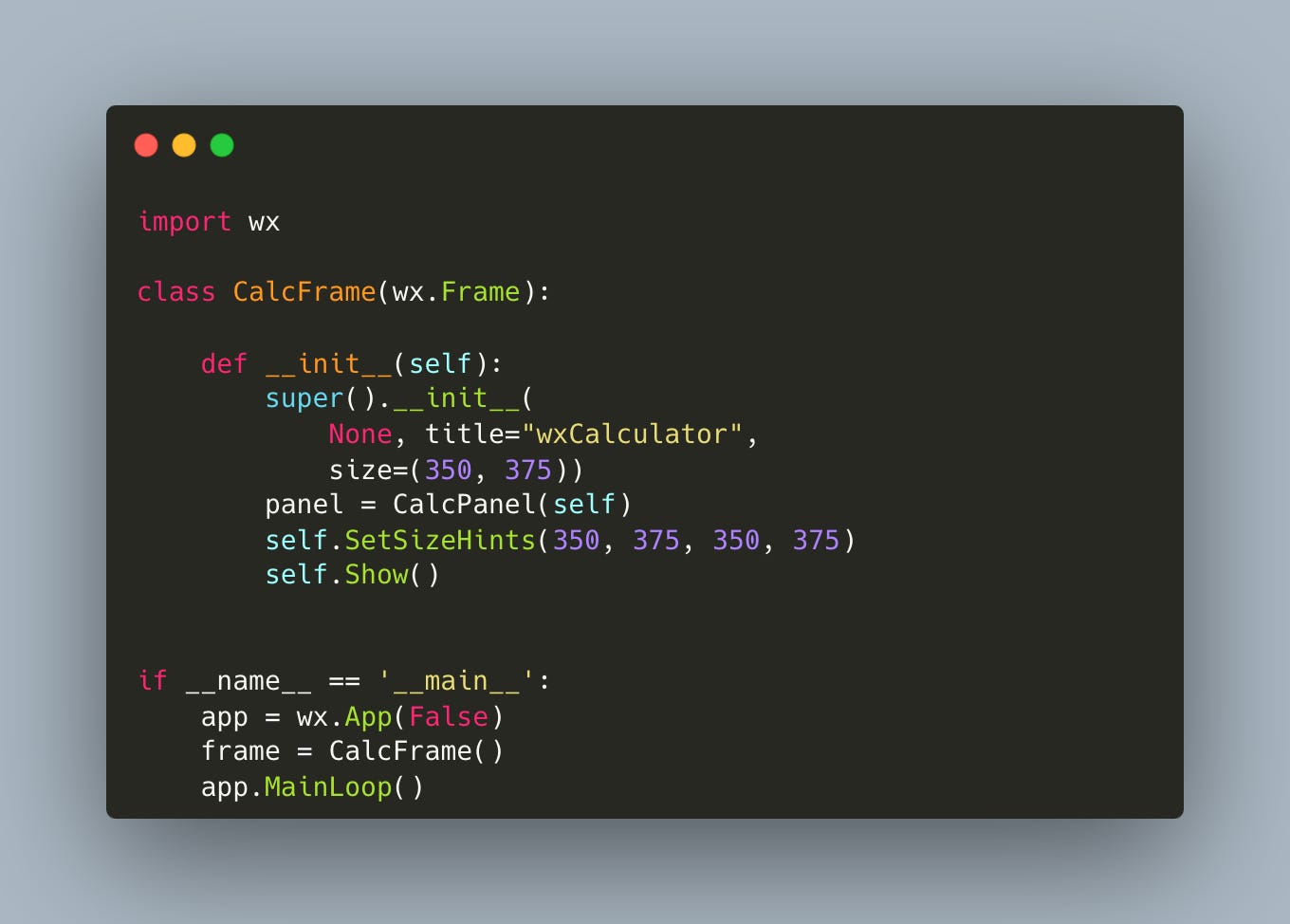 Creating a Calculator with wxPython - by Mike Driscoll Creating a Calculator with wxPython - by Mike Driscoll