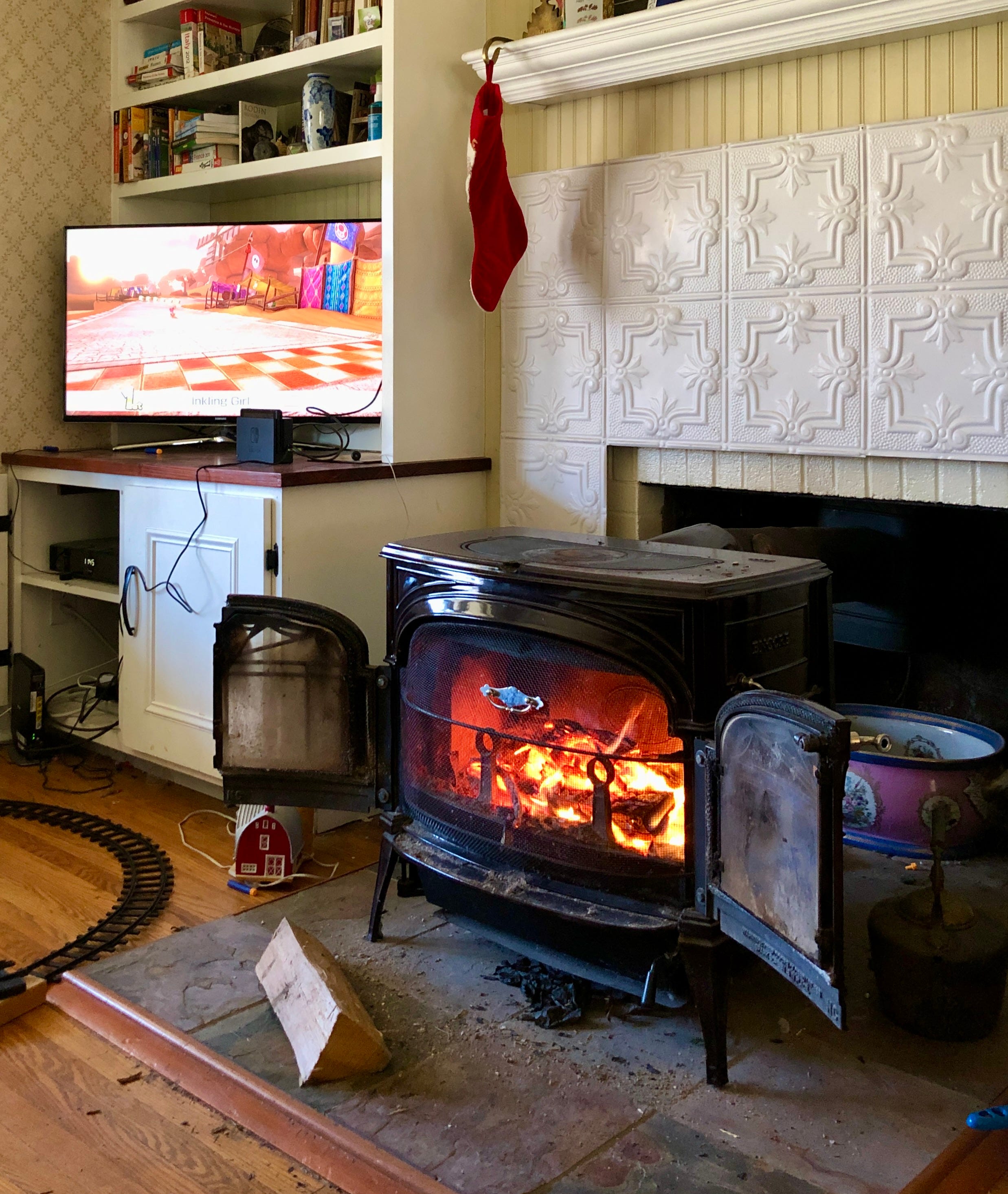 On Wood Stoves and the Writing Life - by Elizabeth Austin