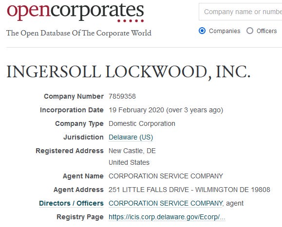 Behind The Veil: Ingersoll Lockwood Part 2