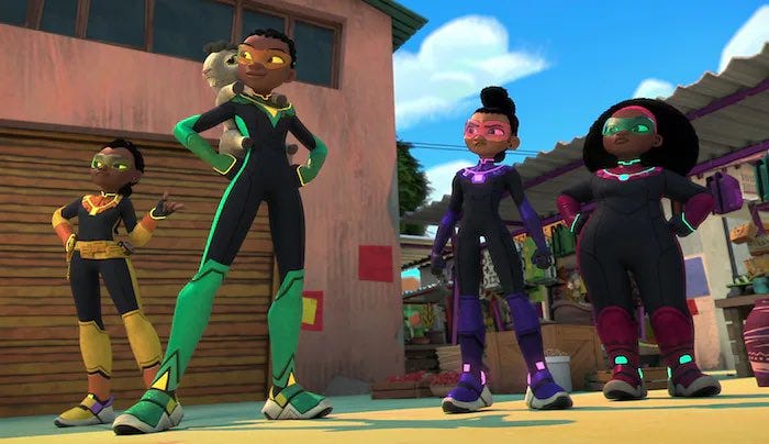 Netflix's First African Animated Original Series, 'Supa Team 4' debuts on its streaming platform