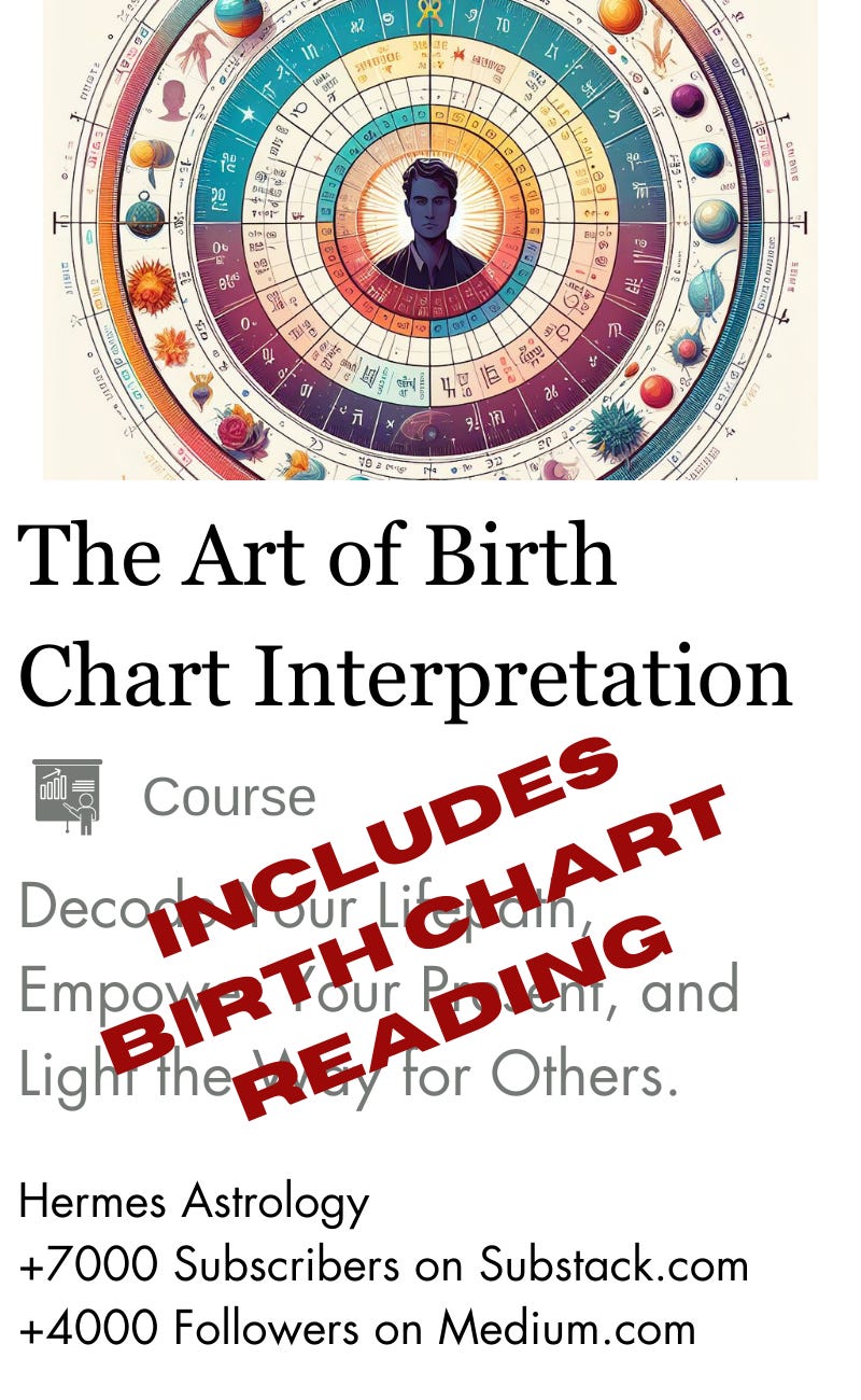 The Art of Birth Chart Interpretation Course