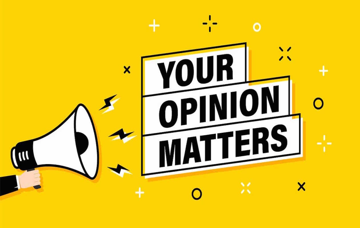 YOUR OPINION MATTERS - James Roguski