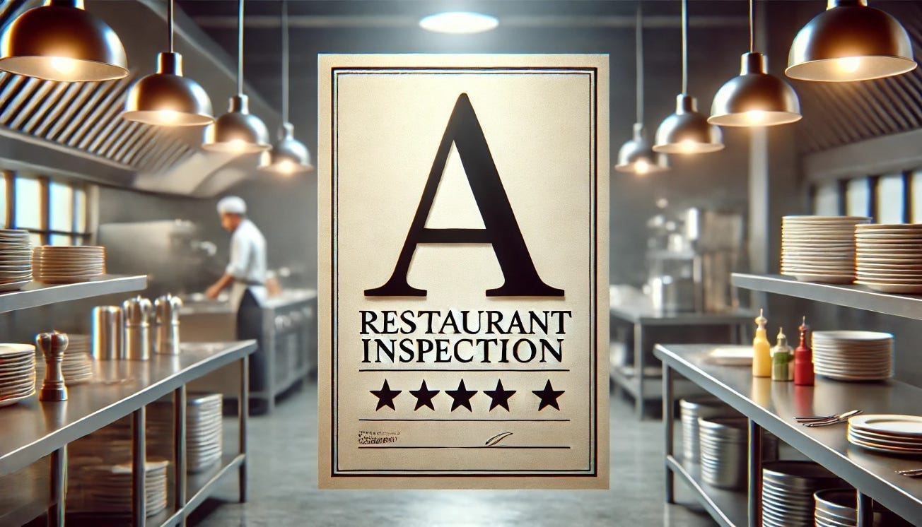 Local Restaurant Inspections (Apr. 1 through Apr. 15)