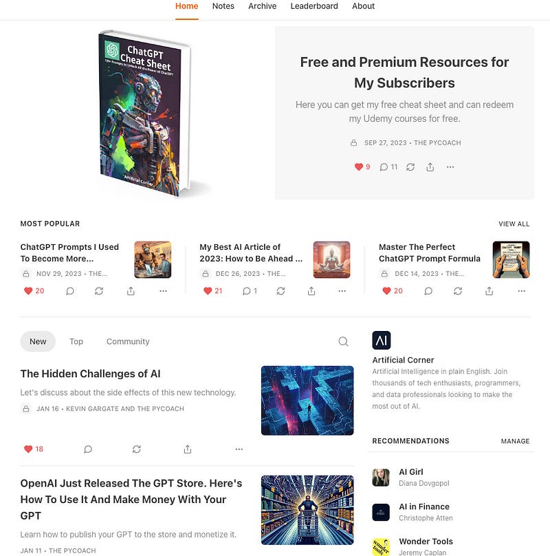 The Best GPTs for Programmers - by The PyCoach