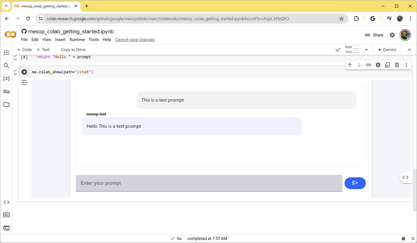 Google "Mesop": An Open-source and Python-based UI Framework