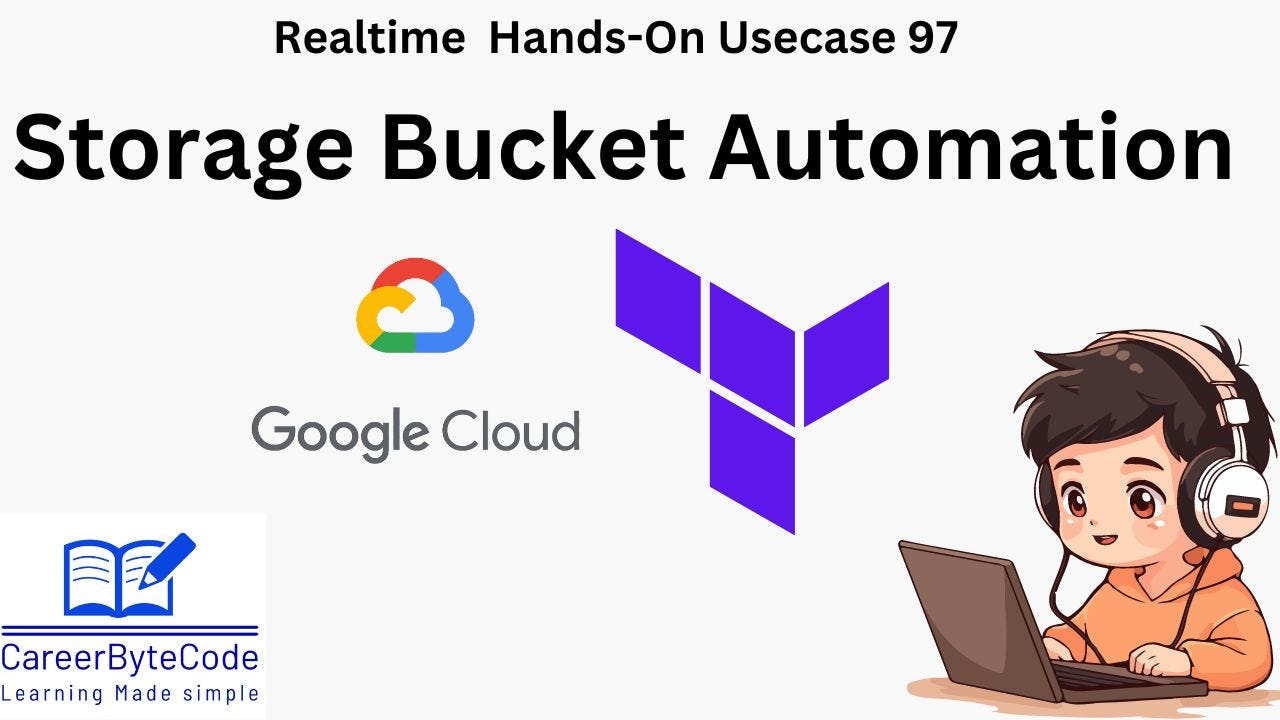 GCP Cloud - Create Storage Bucket Using Terraform