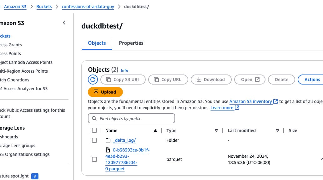 DuckDB + Delta Lake. - by Daniel Beach