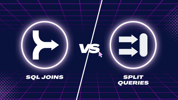 Sql Joins Vs Splitting Queries By Sabbir Siddiqui