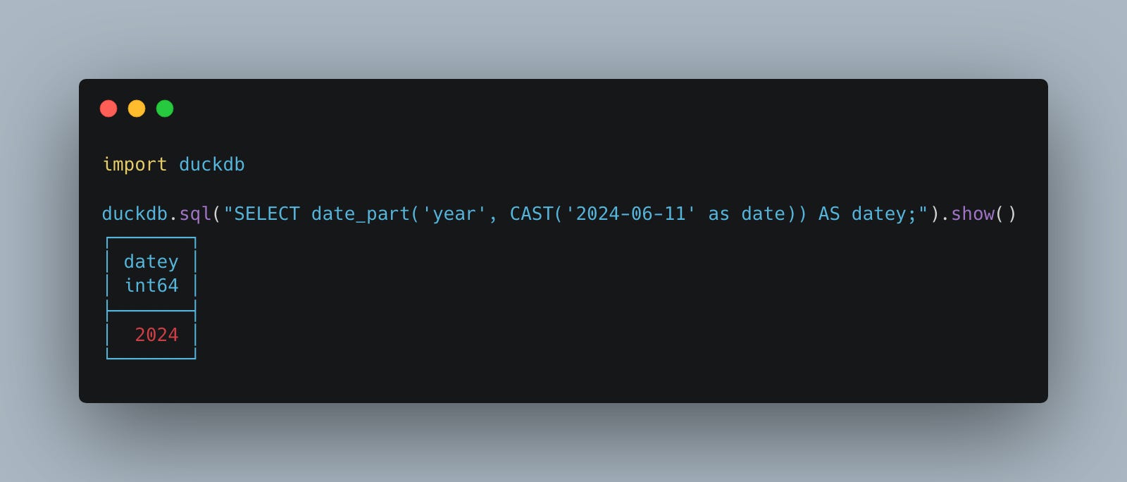 Date and Time Manipulation with DuckDB - by Daniel Beach
