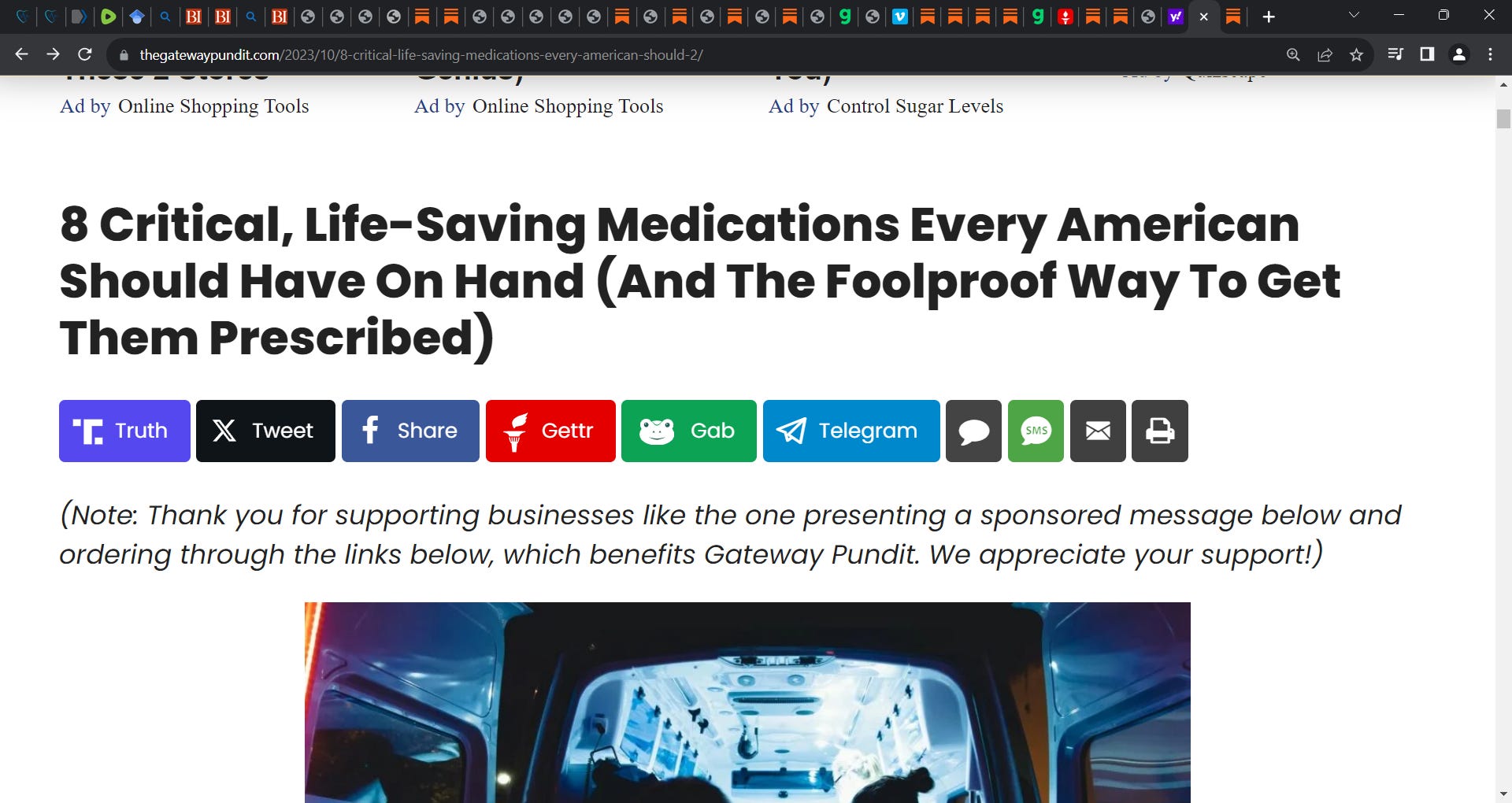 The Wellness Company's (TWC) Medical Emergency Kit (for epidemic, crisis, pandemic) comprises 8 ...