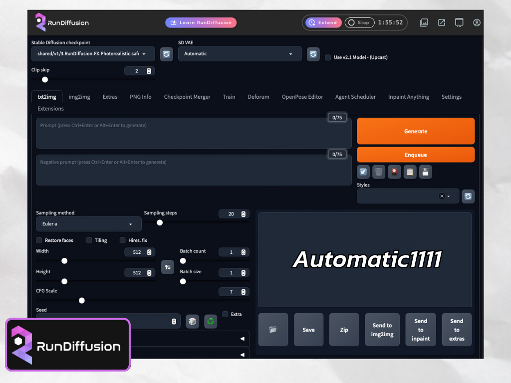เริ่มต้นสร้างภาพกับ AI – Stable Diffusion - Tommy Talk