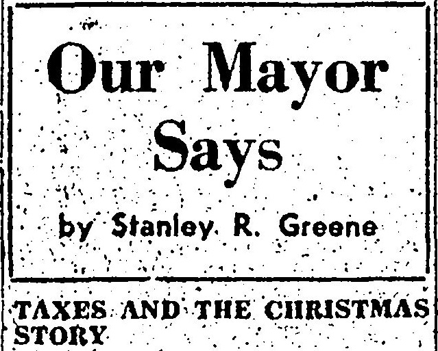 "Taxes and the Christmas Story" from the December 20, 1956 Door County ...