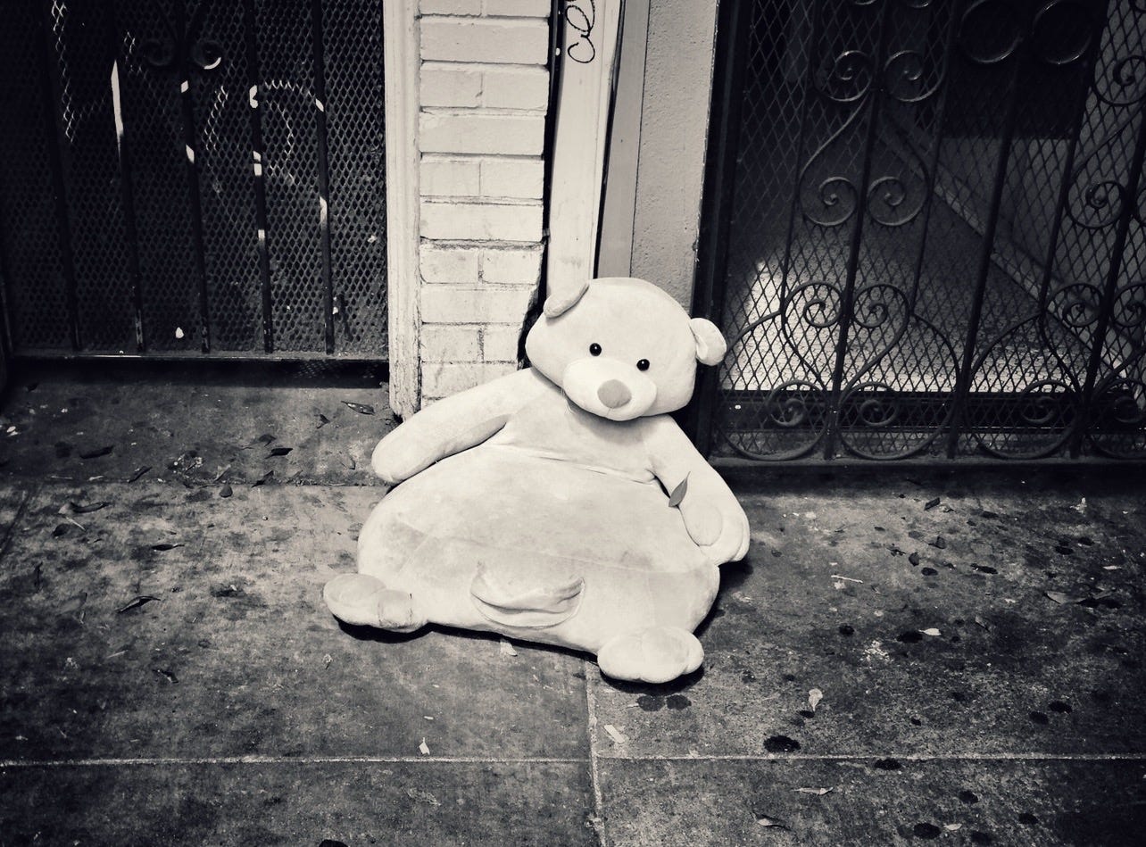 Street teddy… - Papadas’s Substack
