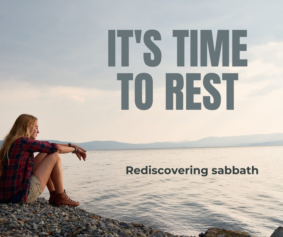 Rediscovering Sabbath - by Gene Maynard
