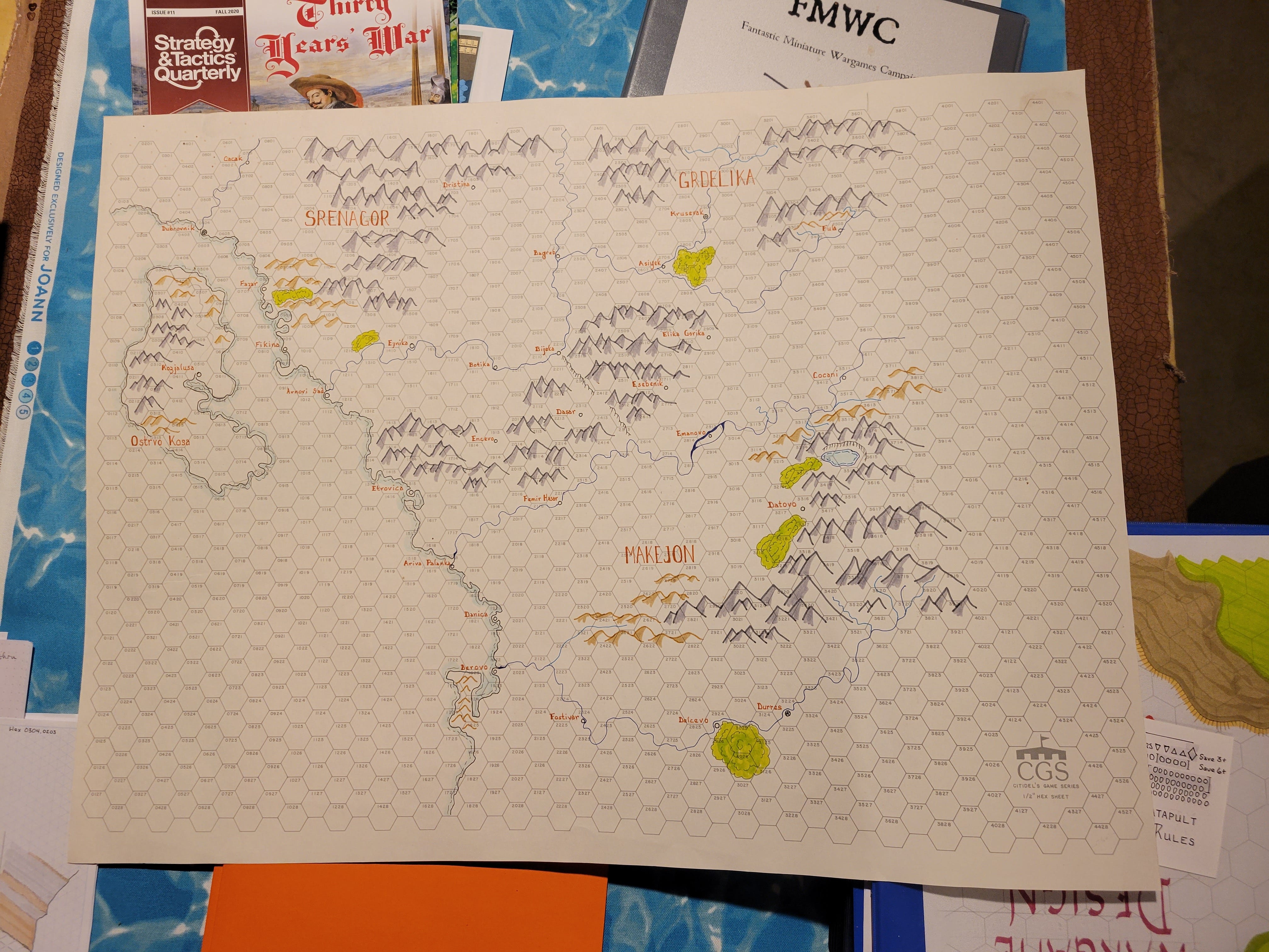 How to Set Up a Wargames Campaign - by Purple Druid