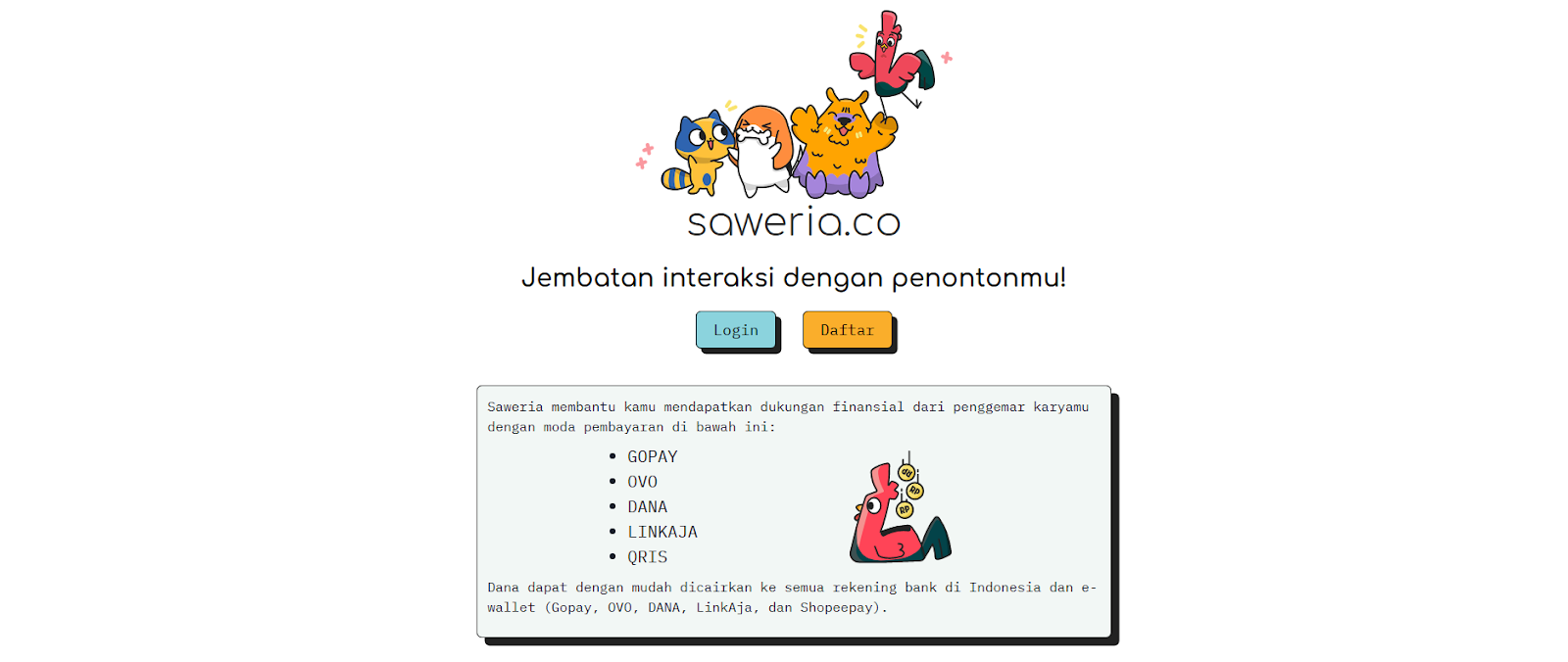 Asah Skill Coding dengan Fitur Saweria - by Mimin Saweria