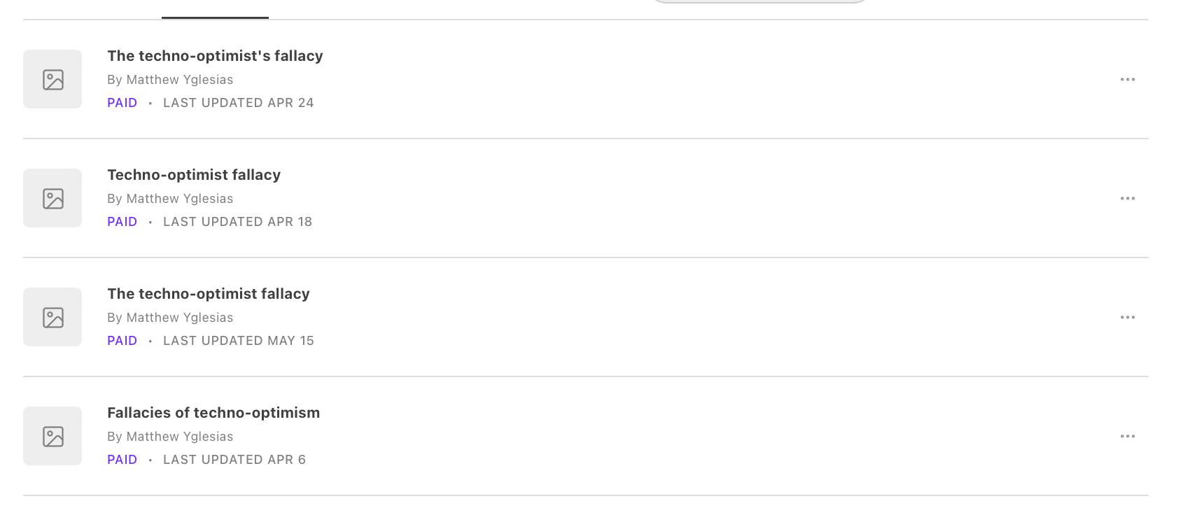 The techno-optimist's fallacy - by Matthew Yglesias