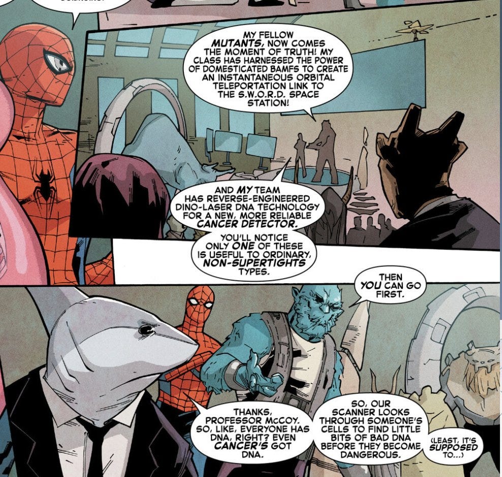 In praise of turning people into dinosaurs