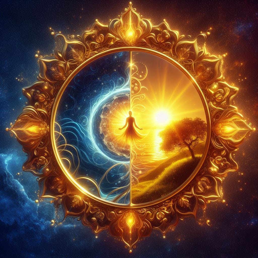 Bright Mirror With No Stand - by Thomas Joseph Brown