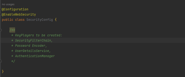 Spring Security 6 (Implementing In-memory Authentication)