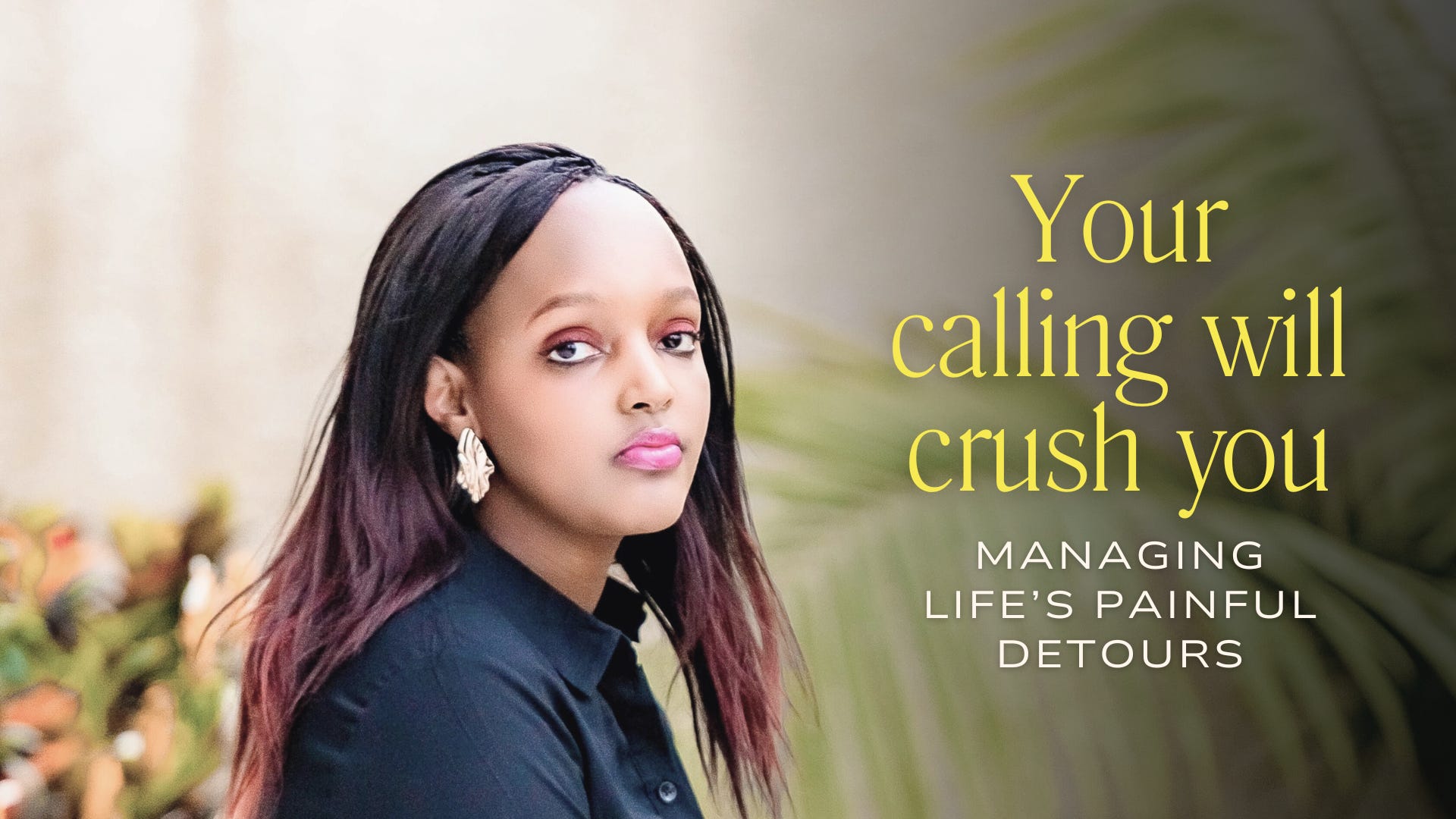 How to manage life's painful detours on your way to your promise