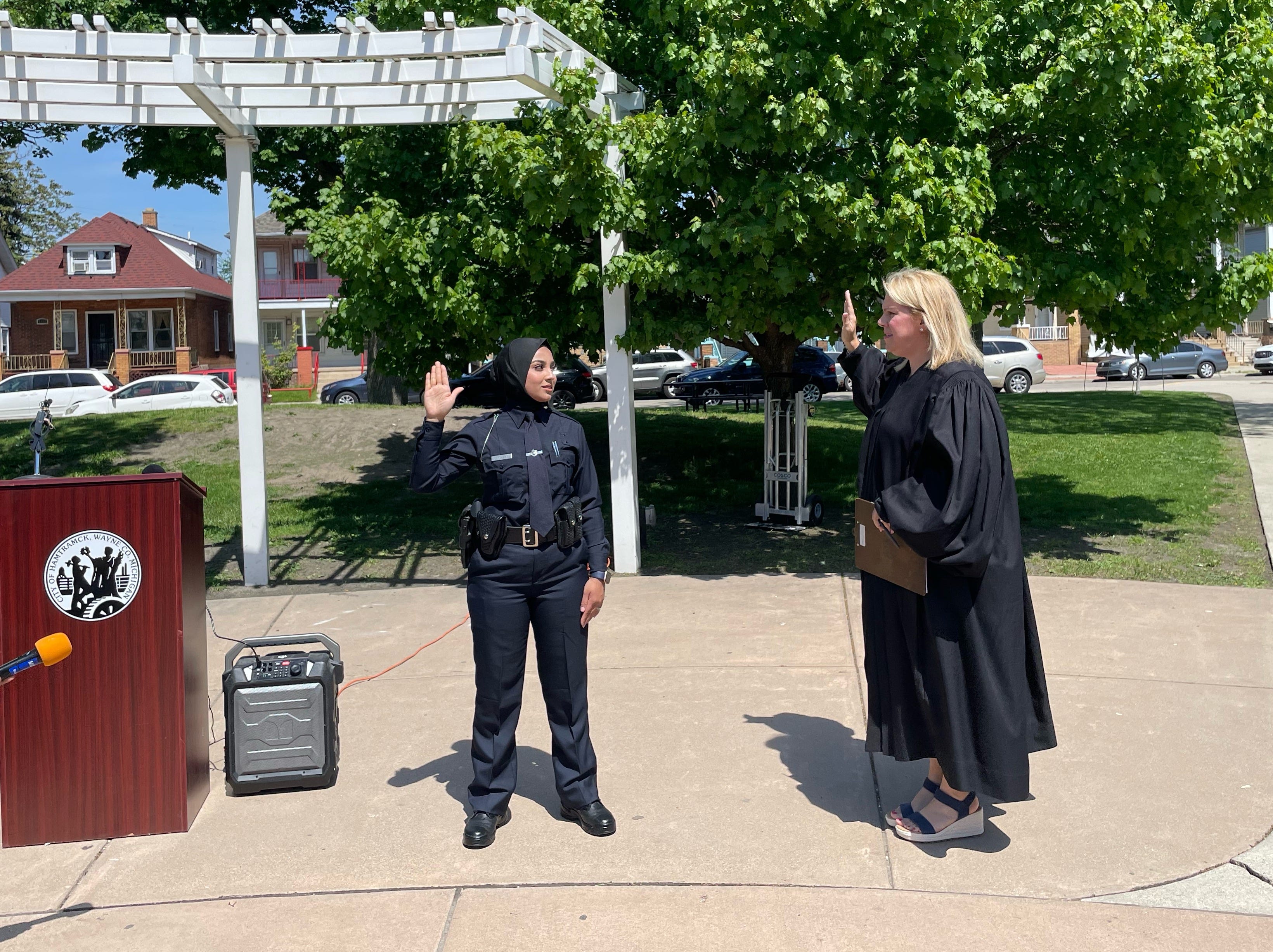 Hamtramck has its first female Bengali officer