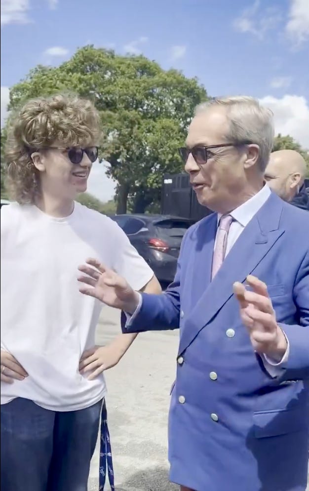 Farage's children - by Ed West - Wrong Side of History