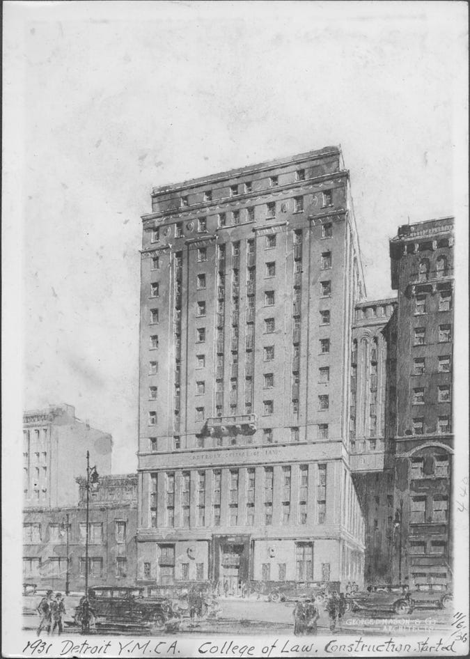 The ballad of the Detroit College of Law