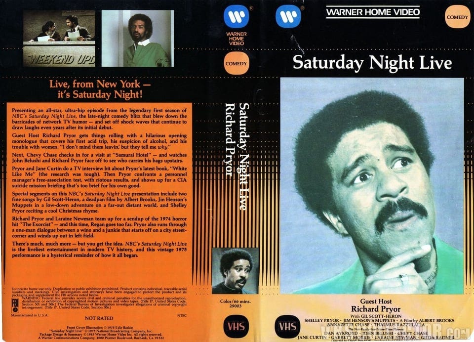 Richard Pryor, Gil Scot Heron - by Nathan Rabin