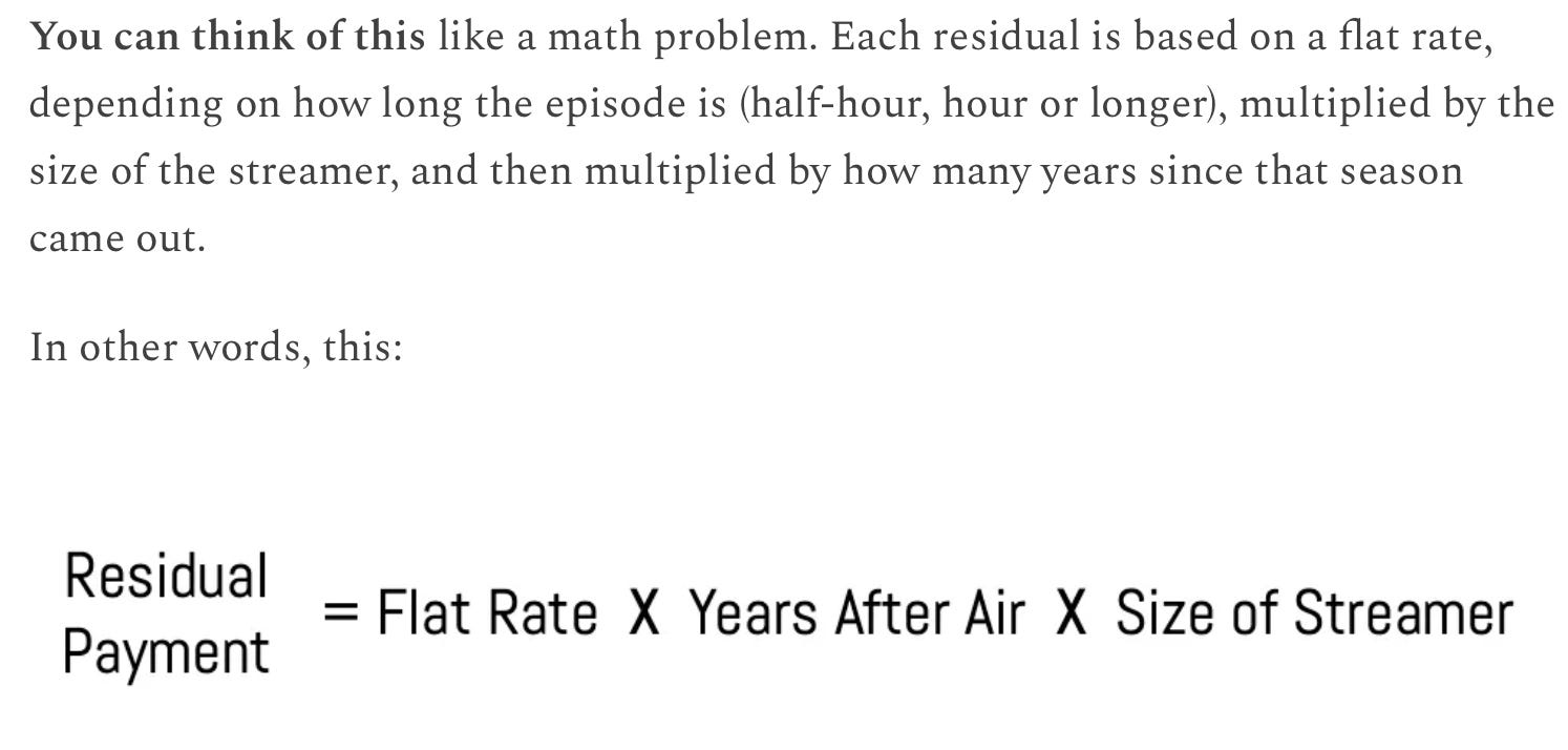 Residuals: The Worst-of-Both-Worlds Scenario