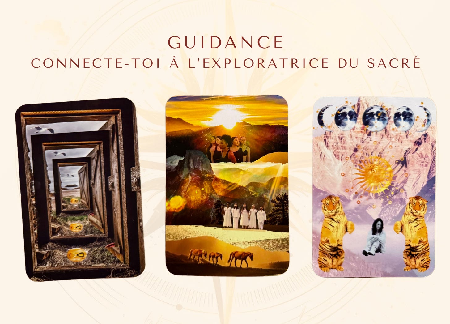 Connecte-toi à l'Exploratrice du sacré - by Leona Reading