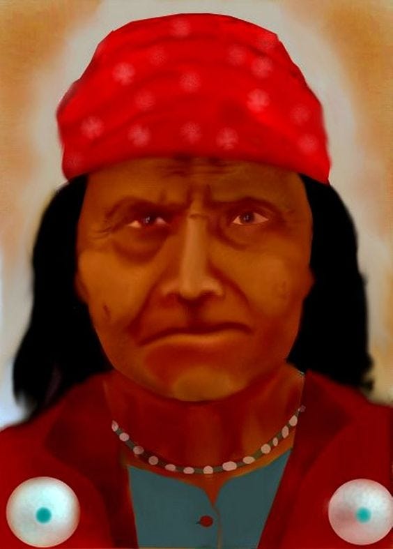 Channeling GERONIMO energy - by Roger Thunderhands