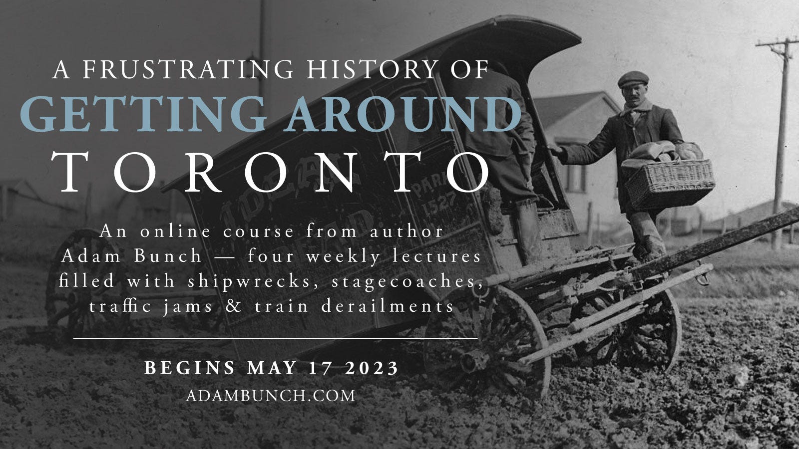 The Gruesome Fate of the First Torontonian Killed By A Car