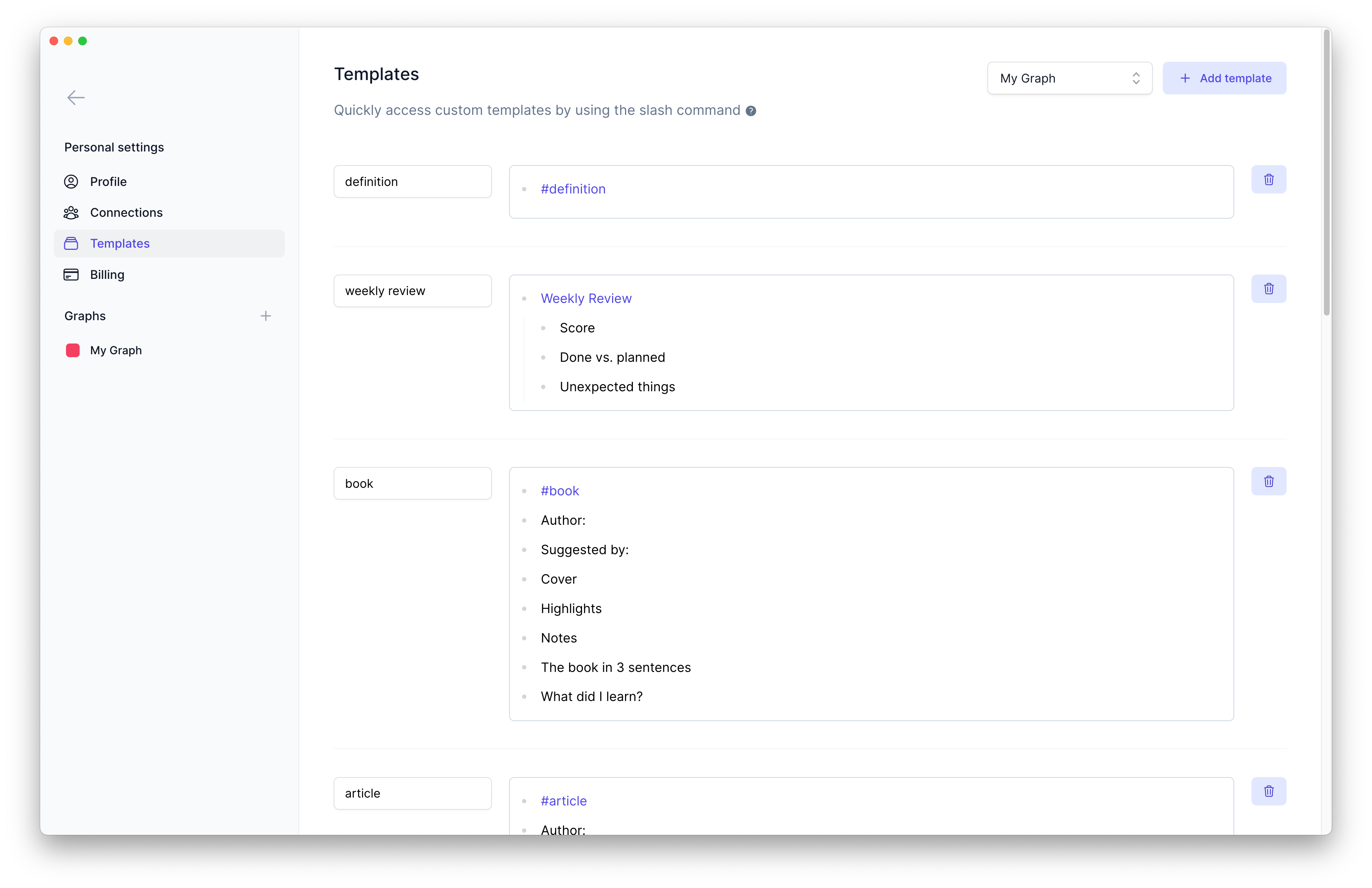 Reflect Notes - How to Build a Typed, Scalable Knowledge Base