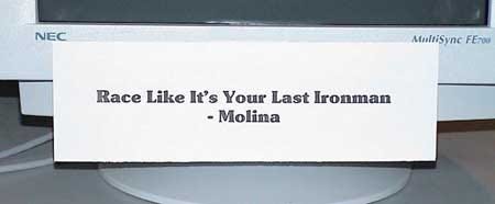 Scott Molina, The Terminator - by Gordo Byrn