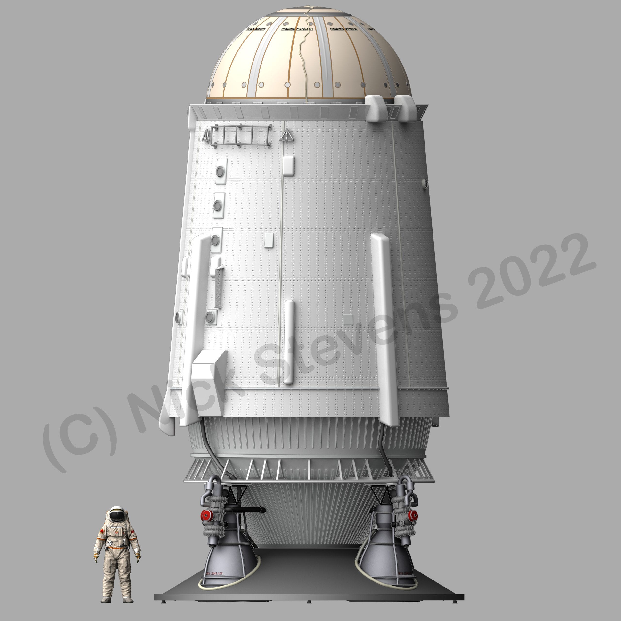 N1-3L, 3d printed model & references